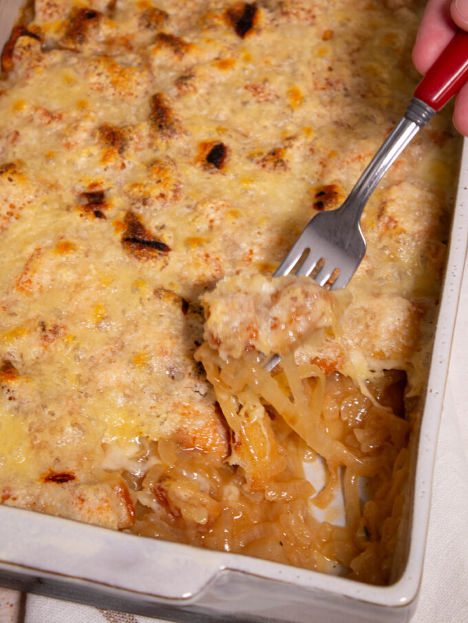 French Onion Soup Casserole - Anthony Michael Contrino